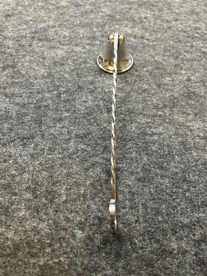 Antique Sterling Silver Bell Shape Long Handle Candle Snuffer Wick ...