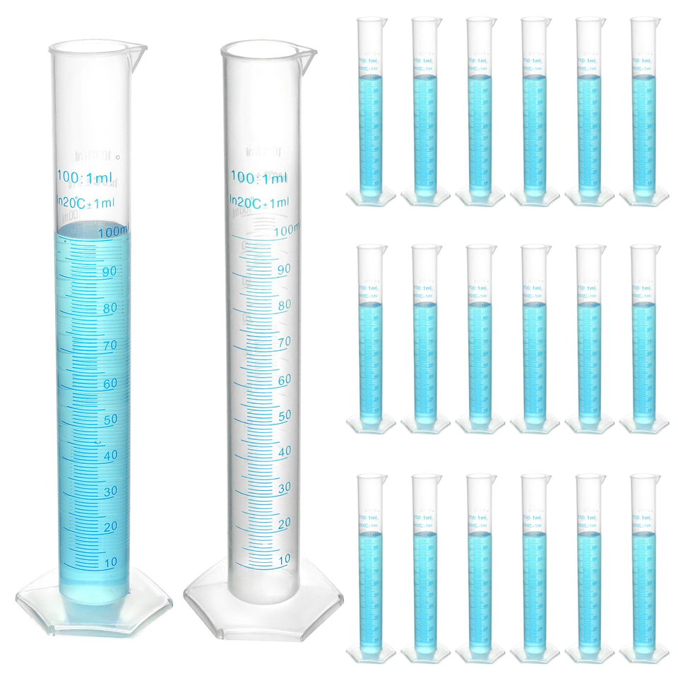 100Ml Polypropylene Plastic Beakers – Laboratory Test Beakers with ...