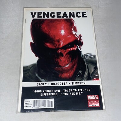Vengeance #5 Comic Marvel 1st Print First 2011 Red Skull America Chavez ...