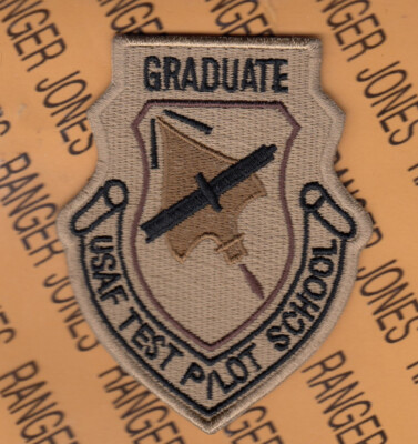 USAF Air Force Graduate Test Pilot School OCP No Hook 3.5" patch c/e B ...