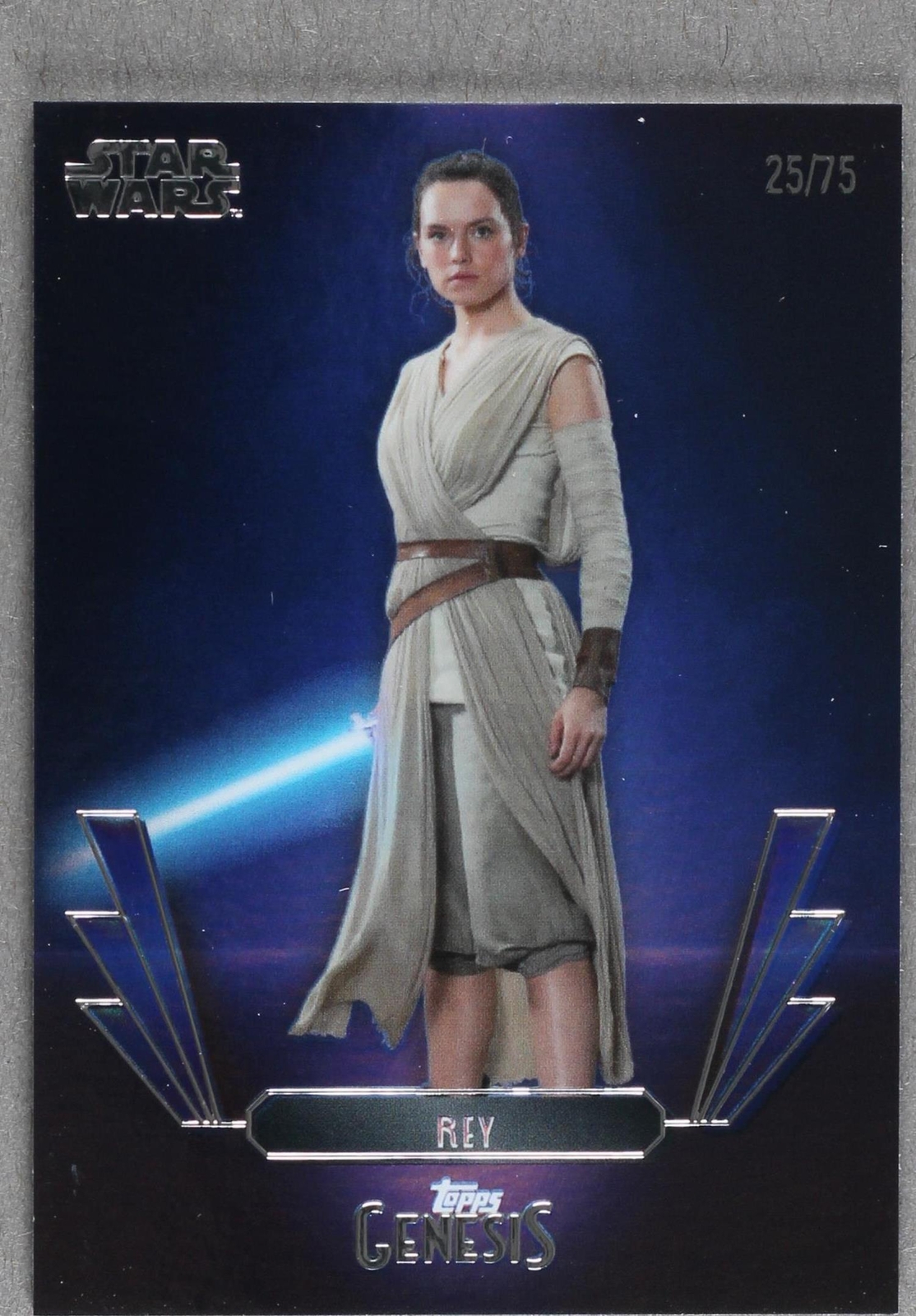 Rey - 2025 Topps Disney Genesis #16 Blue Foil /75 for sale online | eBay