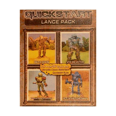 Iron Wind Battletech Quickstart Lance Pack New | eBay