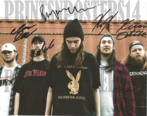 Knocked Loose 8x10 SIGNED REPRINT Bryan Garris Metal Hardcore | eBay