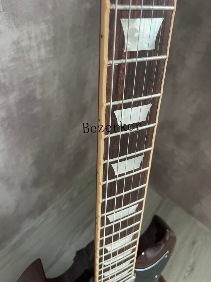 Custom SG Model G400 Wine Red Electric Guitar Vibrato System 2 Pickups ...