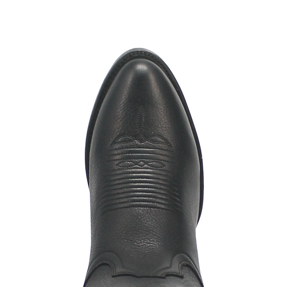 Dan Post Men's Pike Medium Round Toe Black Leather Boots DP2480 | eBay