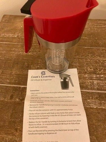 Cook's Essentials Oil Infuser & Dispenser New Unused Open Box | eBay