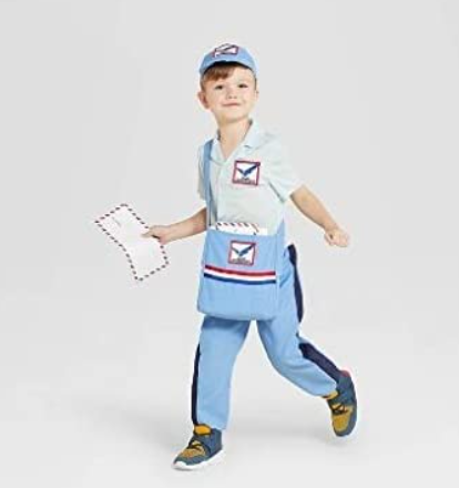 Toddler Mail Carrier Postman Halloween Costume Hyde and Eek Boutique 4 ...