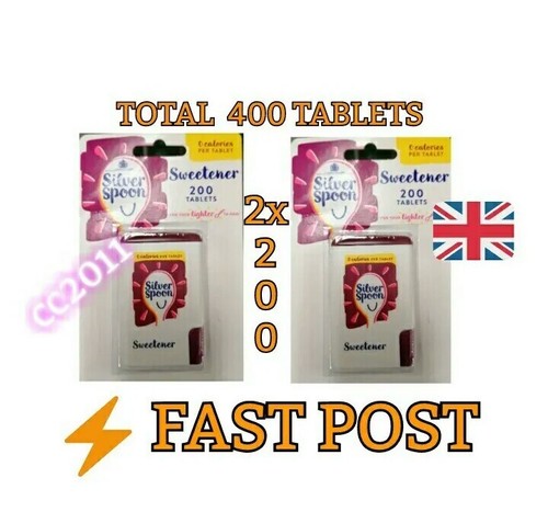 Silver Spoon Sweetener Tablets - 400 Count for sale online | eBay