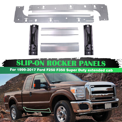 Inner&Outer Rocker Panel for 1999-2016 Ford F250 F350 F450 F550 Super ...