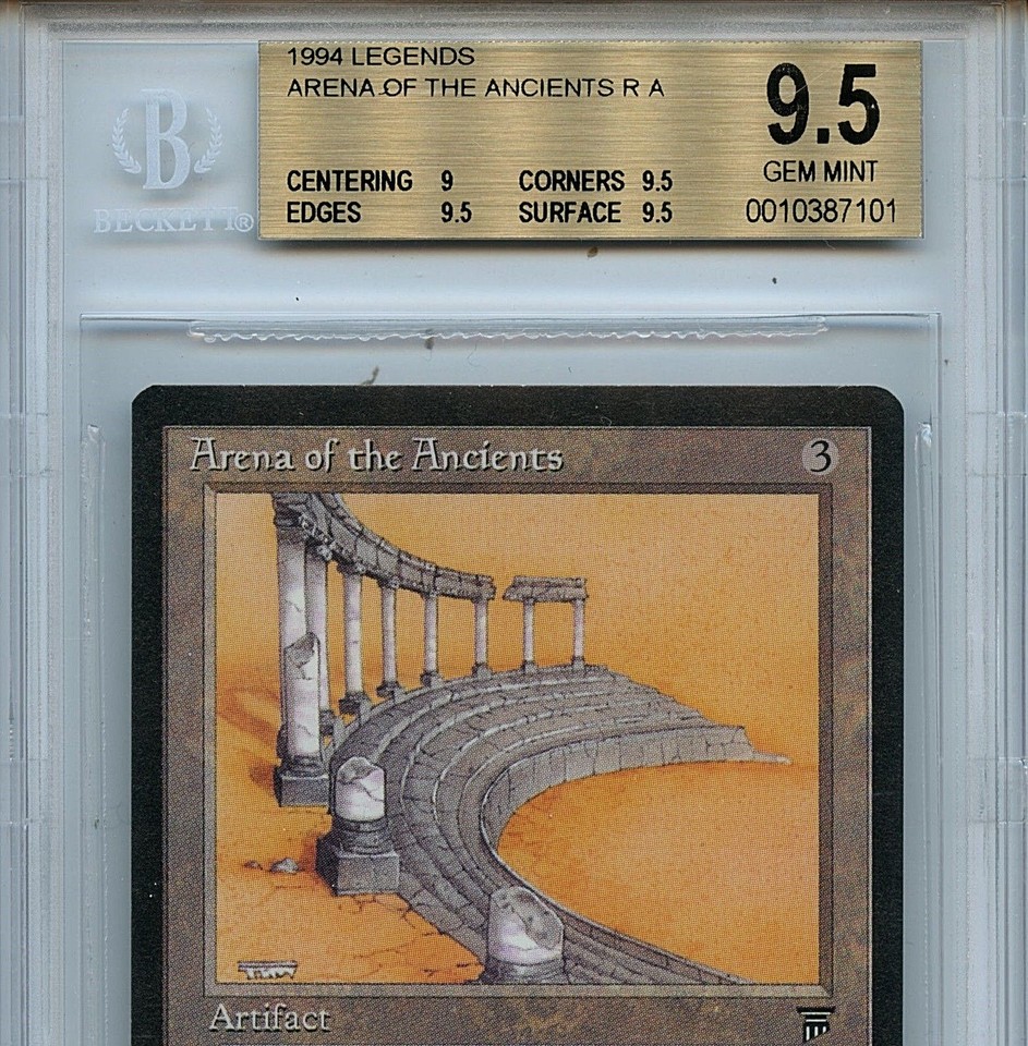 MTG Legends Arena of the Ancients BGS 9.5 Gem Mint Magic the Gathering ...