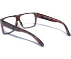 FLAT TOP CLEAR LENS EYE GLASSES Tortoise Shell Style Retro Classic Men ...
