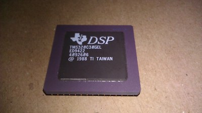 Texas Instruments TI DSP TMS320C30GEL ED9422 4092606 1988 cpu processor ...