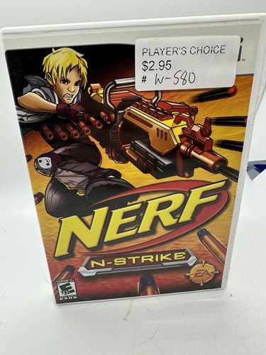 NERF: N-STRIKE NINTENDO Wii Shooting Game No Manual | eBay