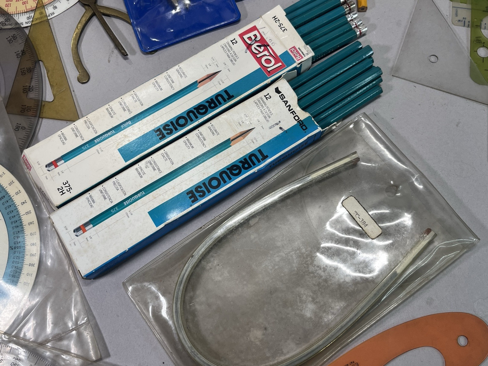 Large Lot Professional Drafting & Architecture Tool & Inking Fixture ...
