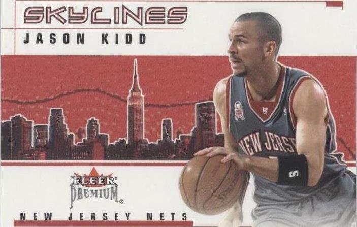 2002-03 Fleer Premium - Skylines Jason Kidd #11 SL /2500 for sale ...