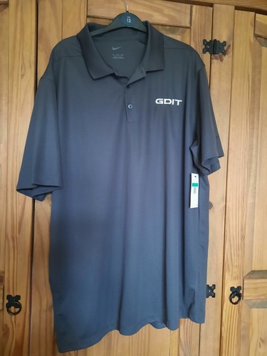 Nike GDIT polo Shirt Mens.grey.size XL New With Tags | eBay