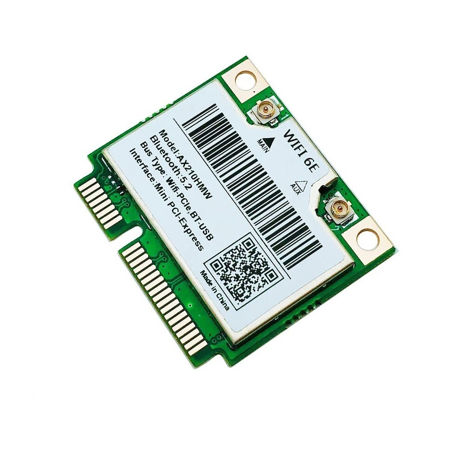 NEW WiFi 6E AX210HMW Mini PCIE Wifi Card For Intel AX210 5374Mbps ...