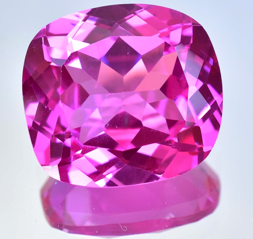 Flawless Natural Mogok Pink Ruby 79.30 Ct Cushion Cut Certified Loose ...