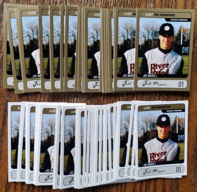 Lot of 62 - 2002 Just Minors Joe Mauer Rookie RC Baseball Cards ...