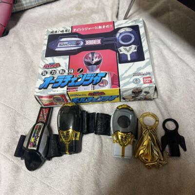 Mighty Morphin Power Rangers Dairanger aura changer transform 6set ...