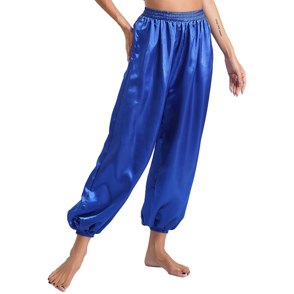 Womens Pants Arabic Sweatpants Holiday Bloomers Stage Performance ...