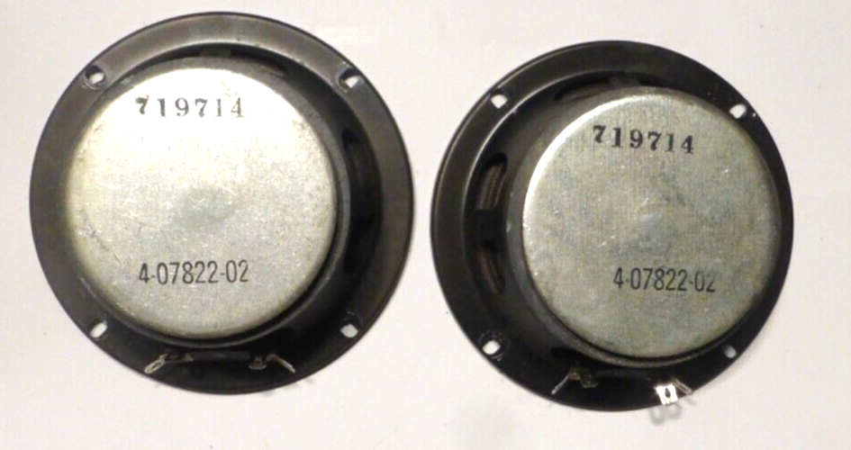 ROWE R-91 /R-92 /R-93 JUKEBOX: 2 MID-RANGE 5" SPEAKERS 4-07822-02 small ...