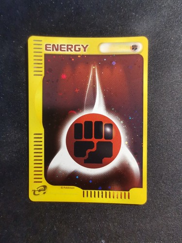 Fighting Energy Holo McDonald's Pokémon-e Minimum Pack Japanese Pokemon ...