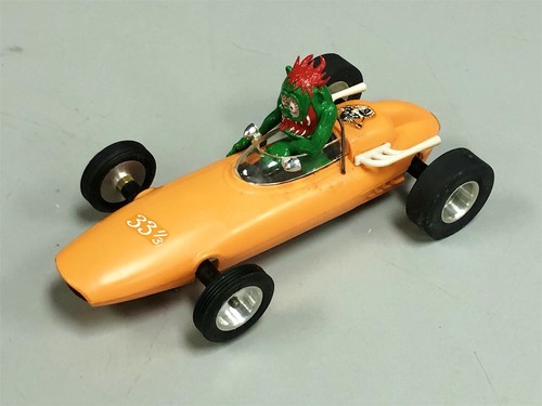 1960s RAT FINK SLOT CAR RACER ORANGE EXCELLENT WORKING 1/32 | eBay