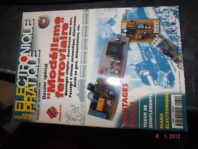 GC Revue Electronique Pratique n°230 Special Modelisme Ferroviaire Arret Gare | eBay