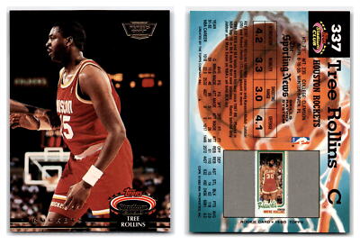 1992-93 Stadium Club Members Only #337 Tree Rollins - Houston Rockets ...