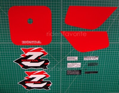 97' 1997 Z50R minibike decals 10pc stickers graphics dirtbike Monkey ...