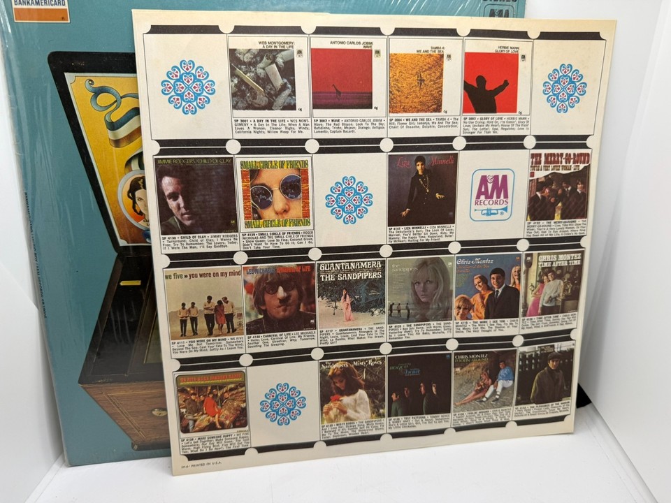 Bankamericard Music Box Sealed LP Record A&M SP 19006 Herb Albert ...