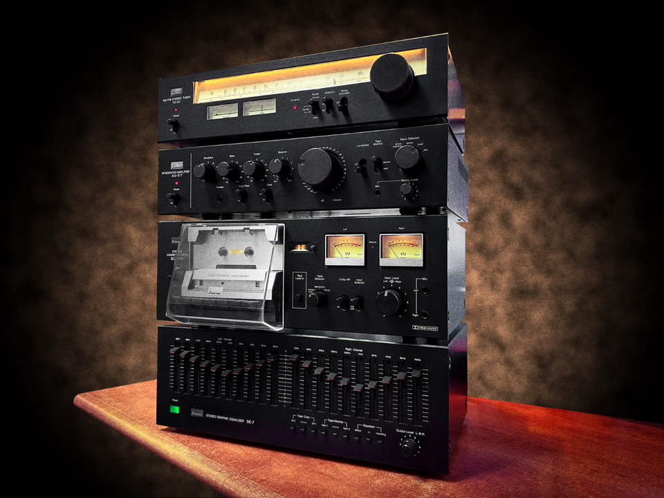SANSUI SETUP 🌈RaRe🌈 Vintage Component Stereo System | eBay