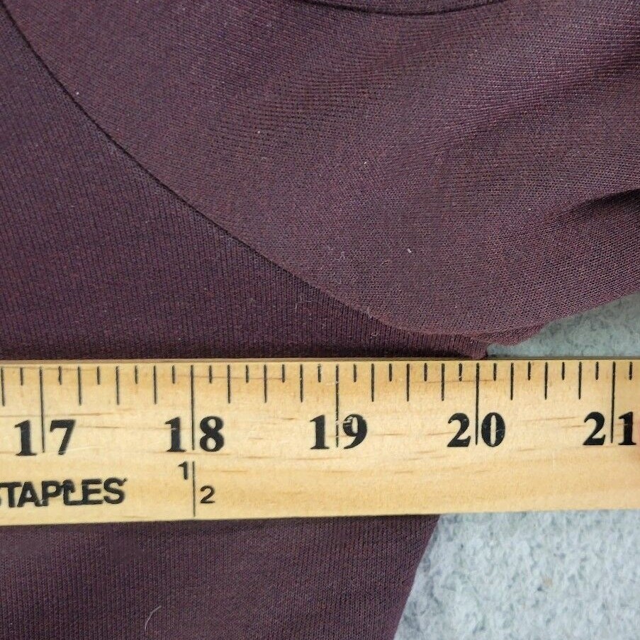 Andrew Marc Jacket Womens L Dark Purple Full Zip Mock Neck Pockets ...