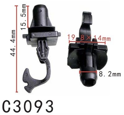 20pcs Fit Toyota RAV4 Prius Corolla Windshield Pillar Trim Clip 62217 ...