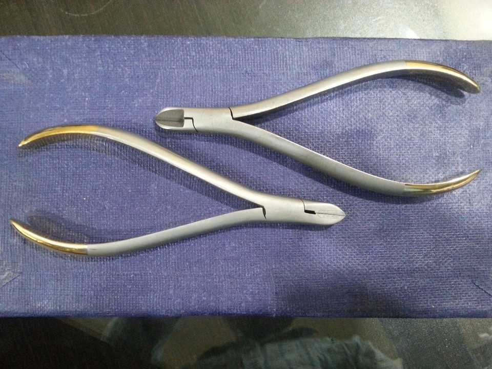 Ligature TC Wire Cutter Dental Pliers for Ortho Orthodontic Mico Mini ...