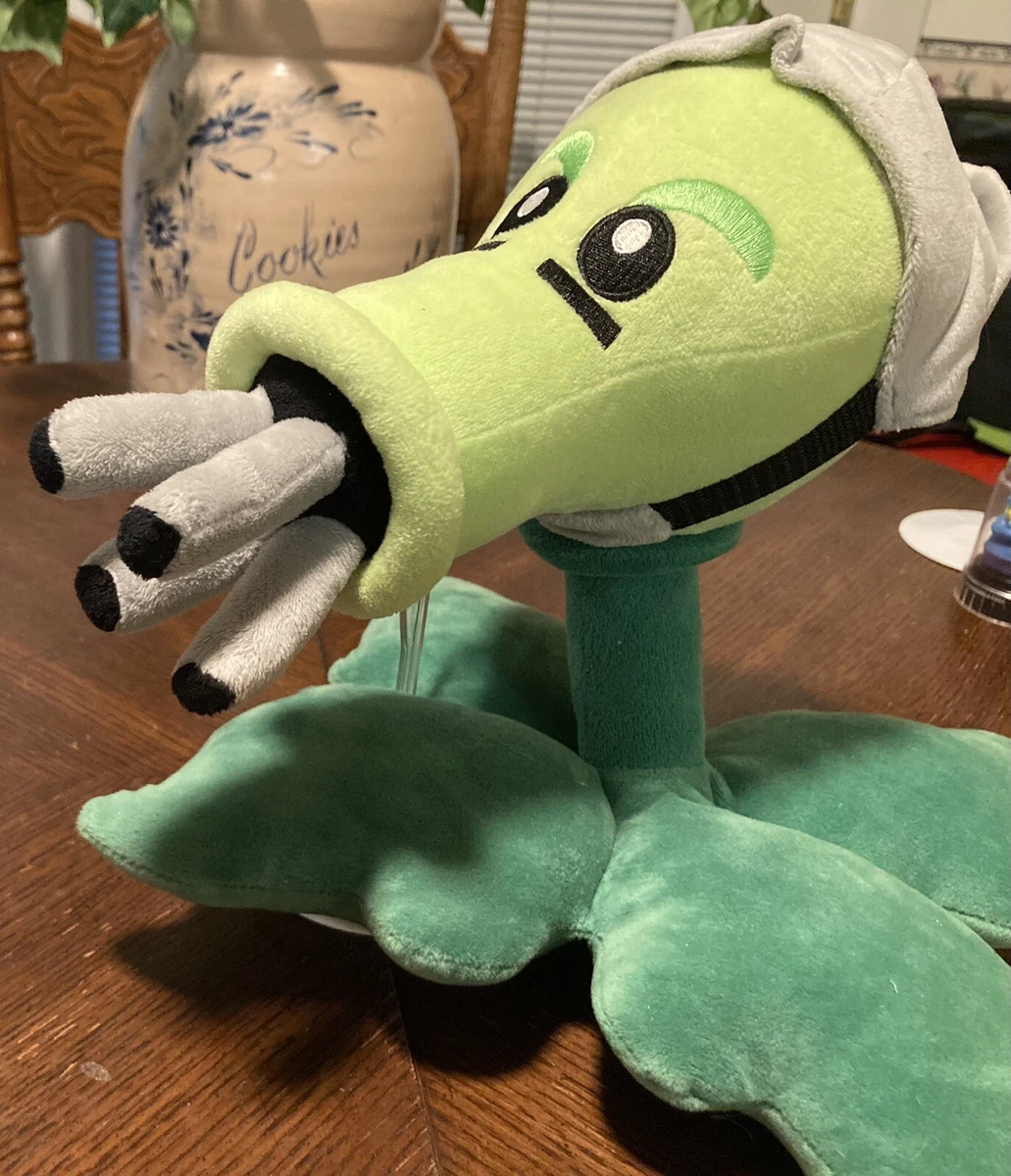 Plants Vs Zombies Plush Peashooter With Pea