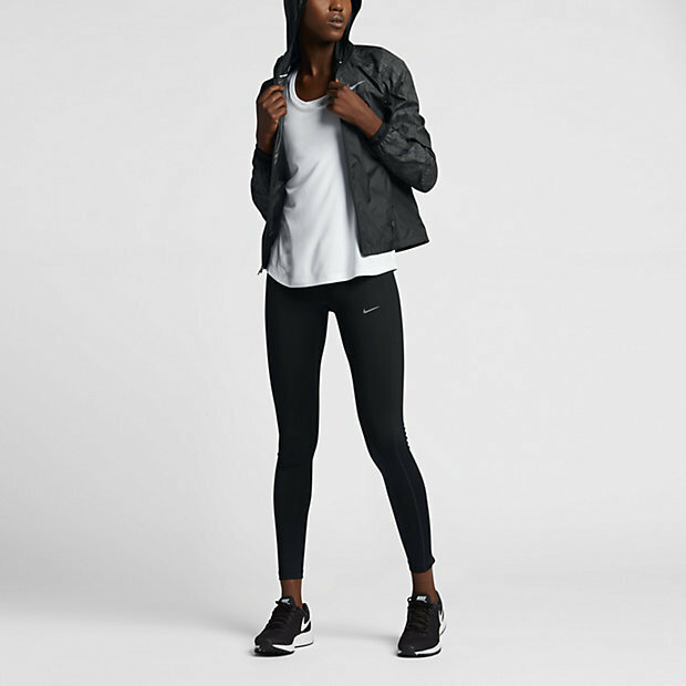 Nike Shield Flash Repel Racer Women's Reflective Print Running Jacket ...