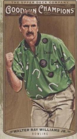 2019 Upper Deck Goodwin Champions - Walter Ray Williams Jr. #32 Wood ...