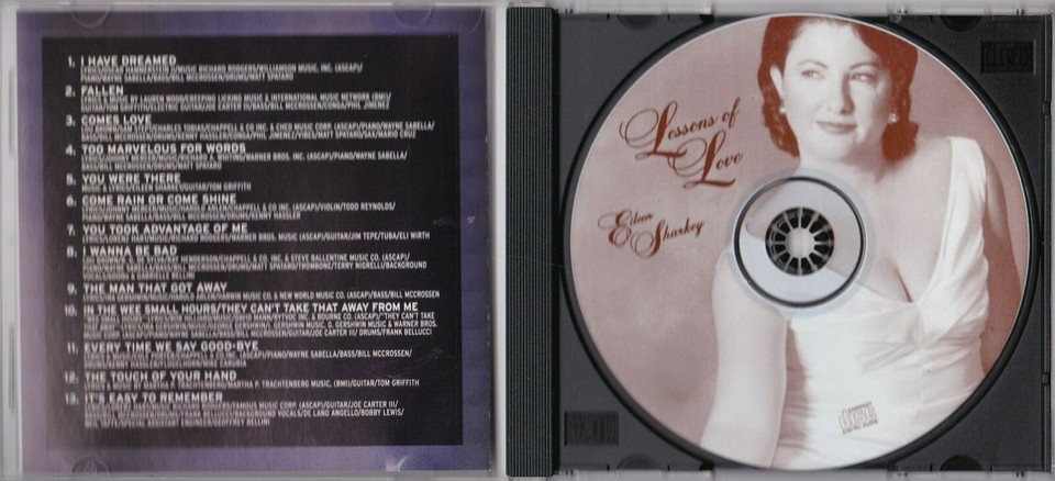 Eileen Sharkey CD Lessons of Love Vocal Jazz Cabaret | eBay