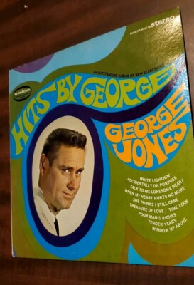 Hits By George - George Jones (LP 1967 Musicor Records) Orange Labels ...