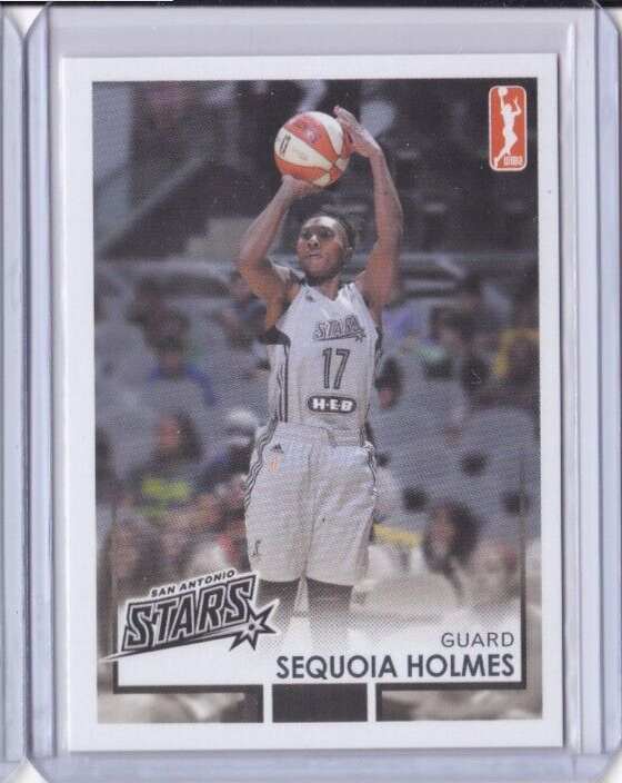 2017 Rittenhouse WNBA #90 SEQUOIA HOLMES SAN ANTONIO STARS | eBay