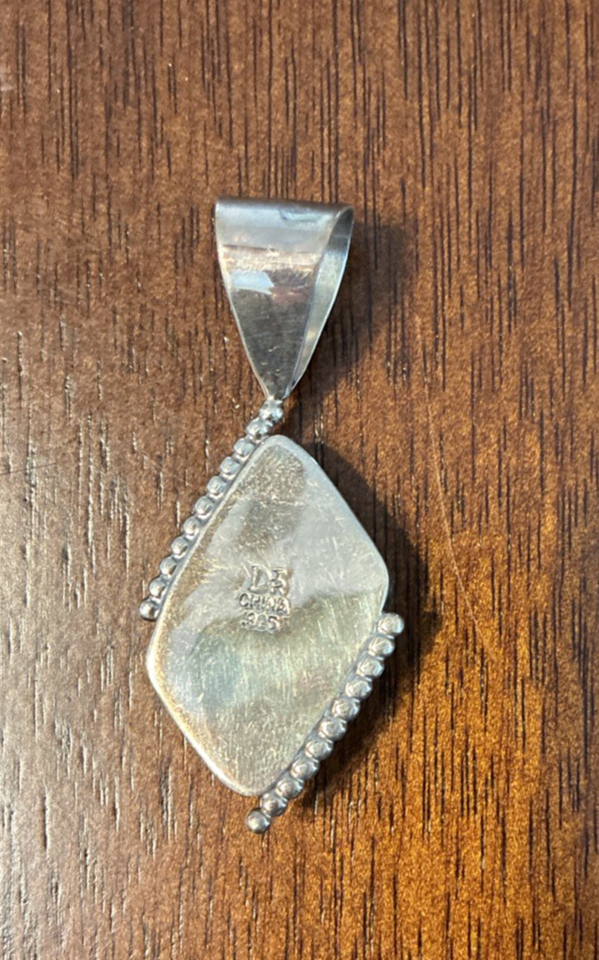 JAY KING DTR DESIGNER STERLING SILVER SKY BLUE TURQUOISE PENDANT | eBay