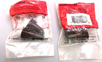 Honeywell Ademco 947-75TBR Brown Steel Door Contact w/ Terminals NIB ...