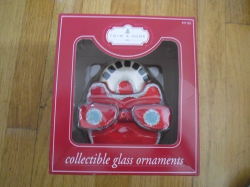 New ! Christmas Ornament Glass Trim A Home Viewfinder Viewmaster ...