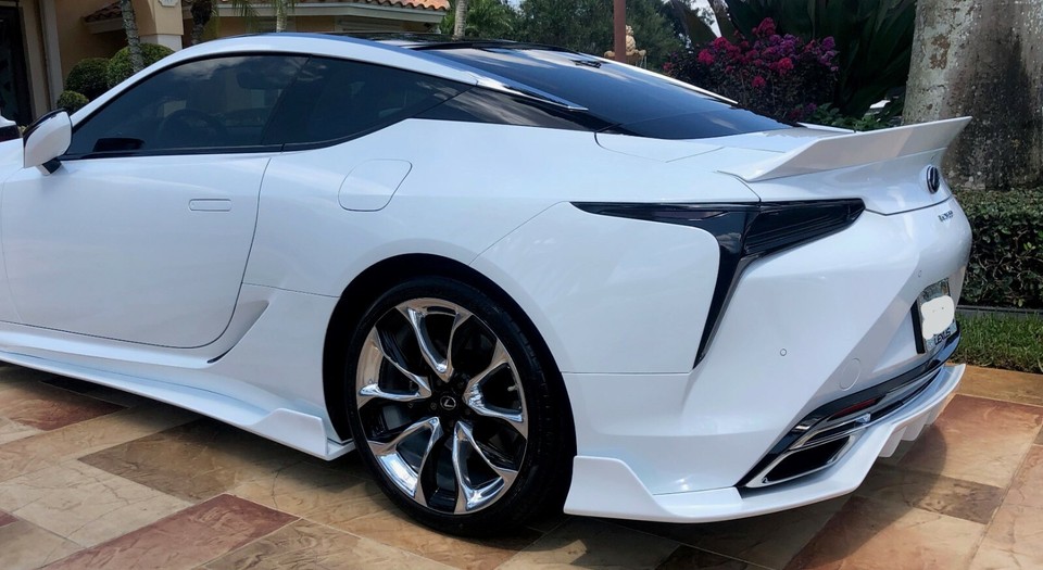 Lexus LC500 2018+ CARBON FIBER Flush Mount Trunk Spoiler Wing Made in ...
