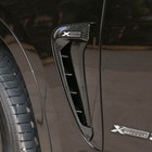 For BMW X5 F15 X5M F85 2014-2019 Carbon Fiber Side Air Fender Vent Trim ...