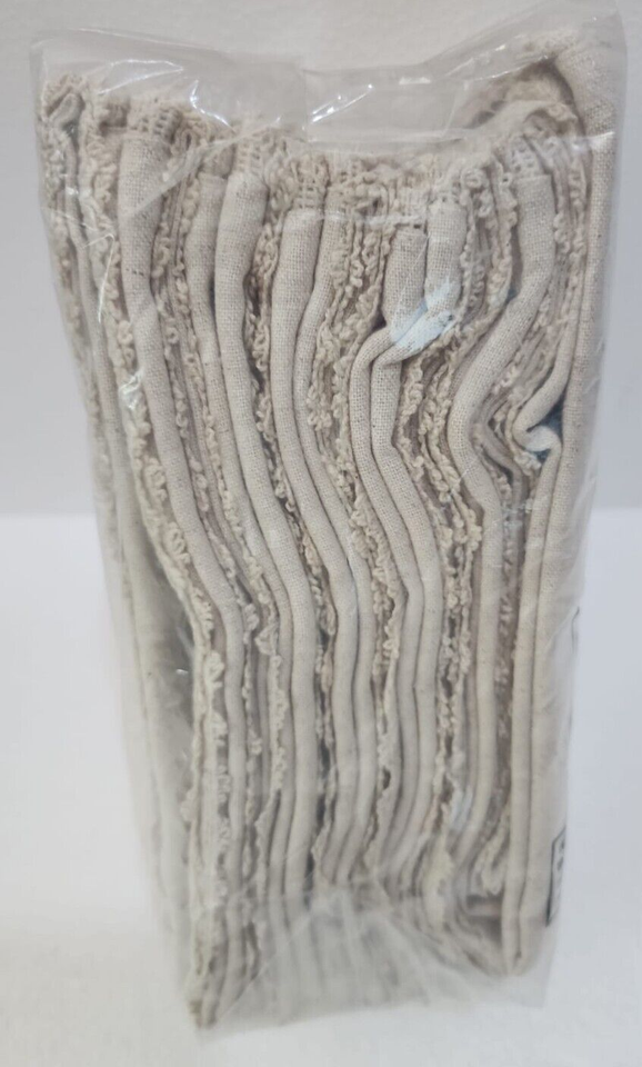 Flax Linen Cotton Cloth Dinner Napkin 18x18 with Lace 18x18 ...