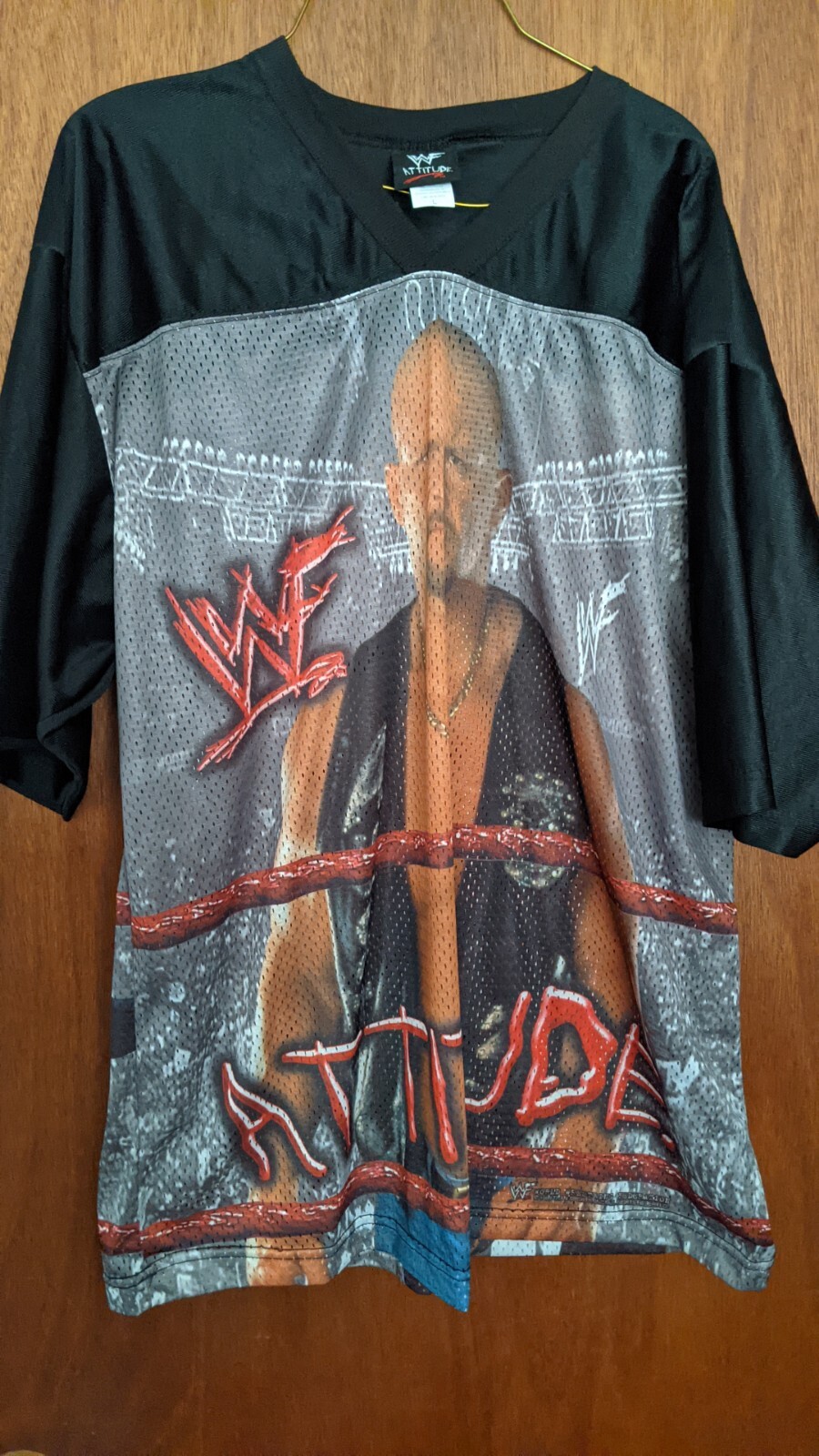WWE Jersey StoneCold Steve Austin OU812 | eBay