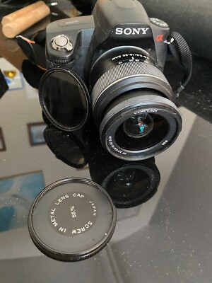 Sony Alpha a290 14.2MP Digital SLR Camera - Black (Kit w/ DT SAM 18 ...